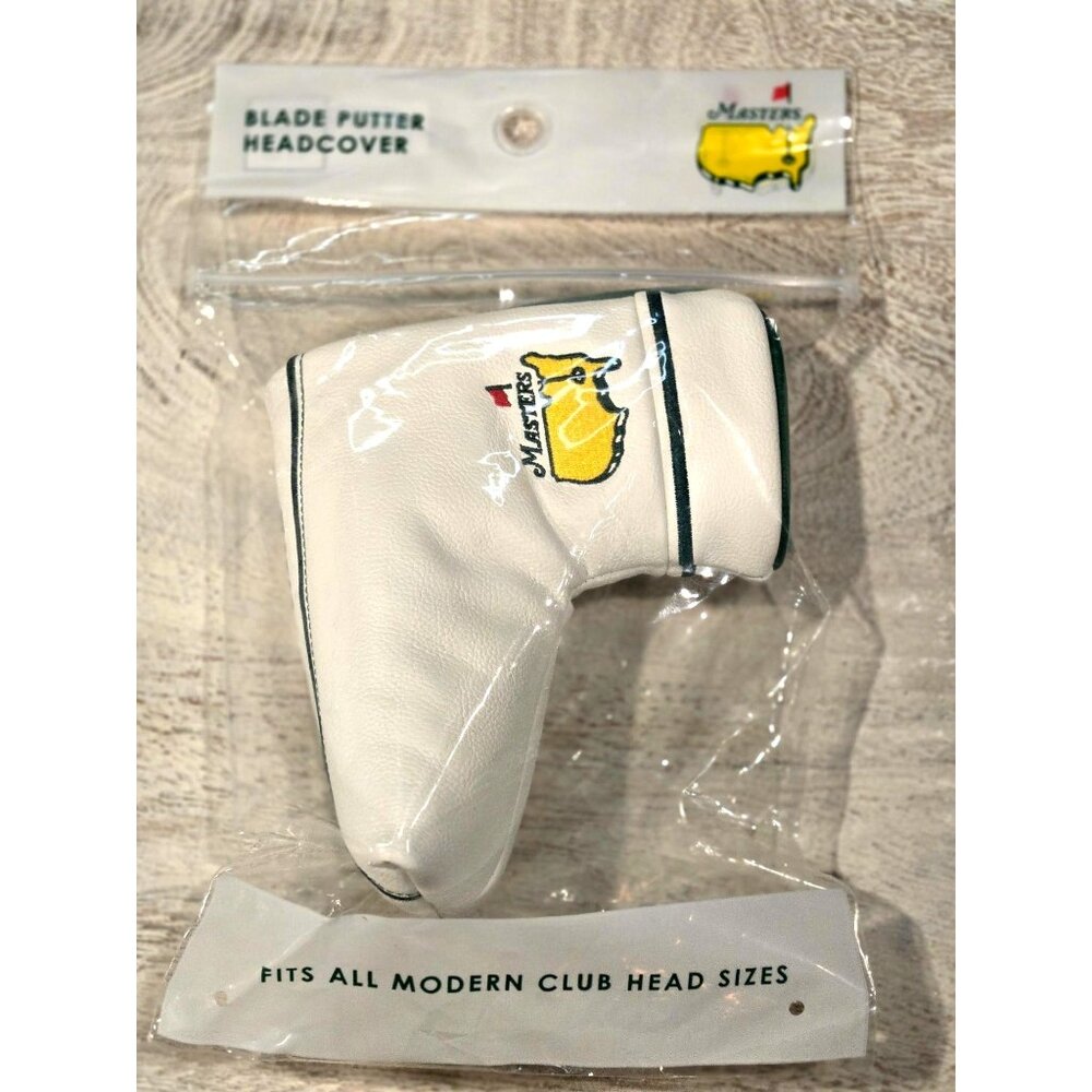 Masters Blade Putter Cover 2025 White w/ Iconic Augus… - Gem